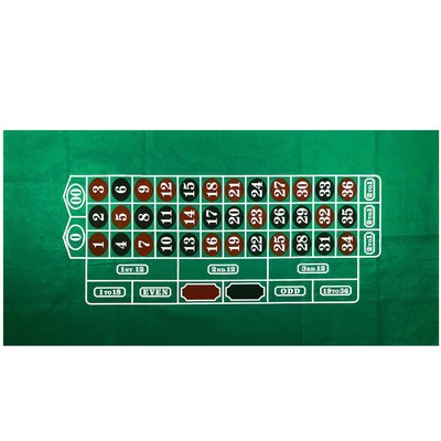 yuanhe casino table felt layout (4 styles available) 36 x 72 roulette ...