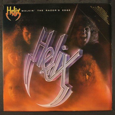 HELIX: walkin' the razor's edge CAPITOL 12" LP 33 RPM | eBay