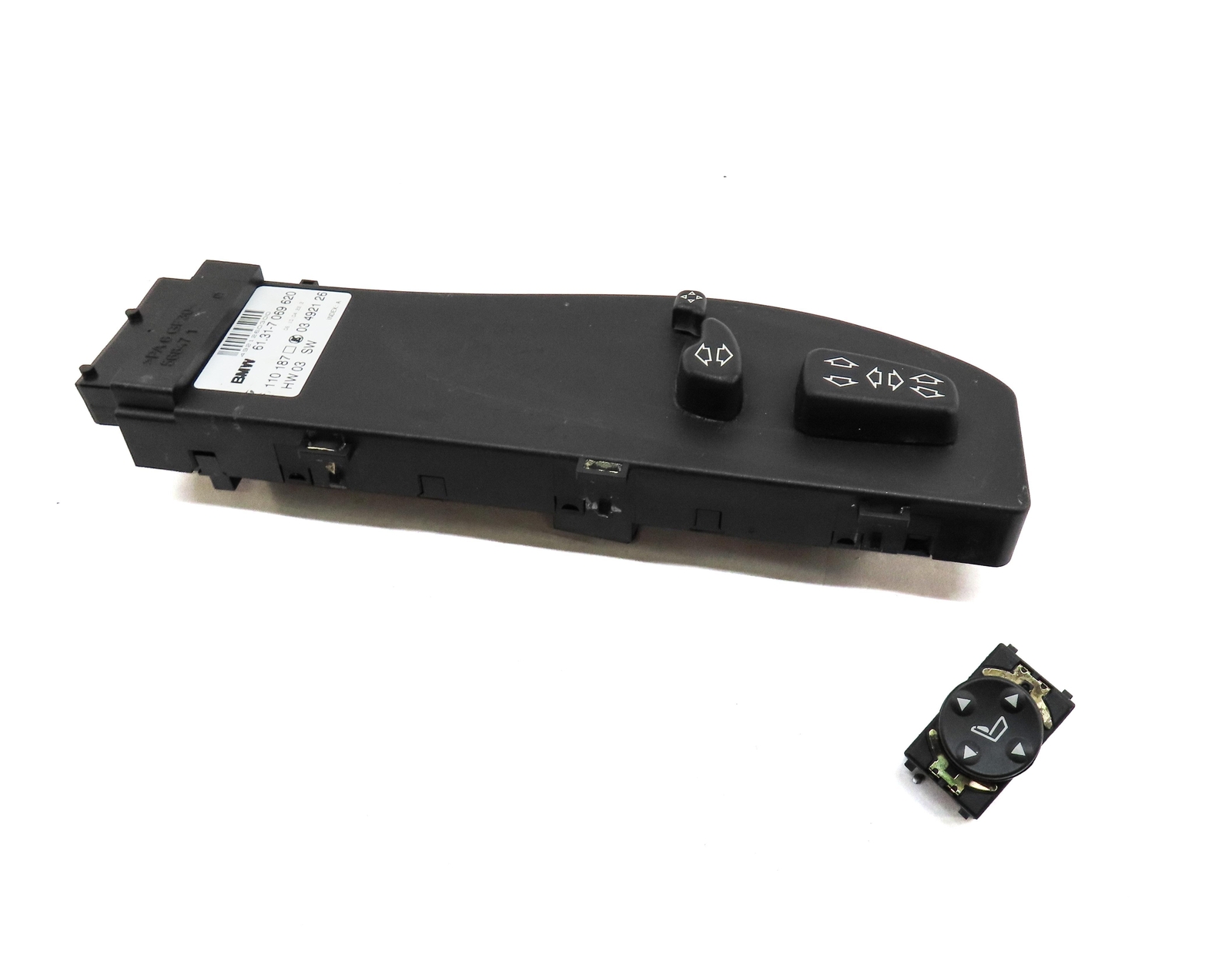 2006 LAND RANGE ROVER L322 FRONT RIGHT PASSENGER SEAT ADJUST SWITCH SET ...