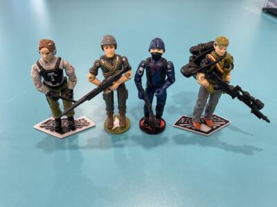 GI Joe Stand. Action Figure Display Stand. Retro Vintage GI Joe Stands ...