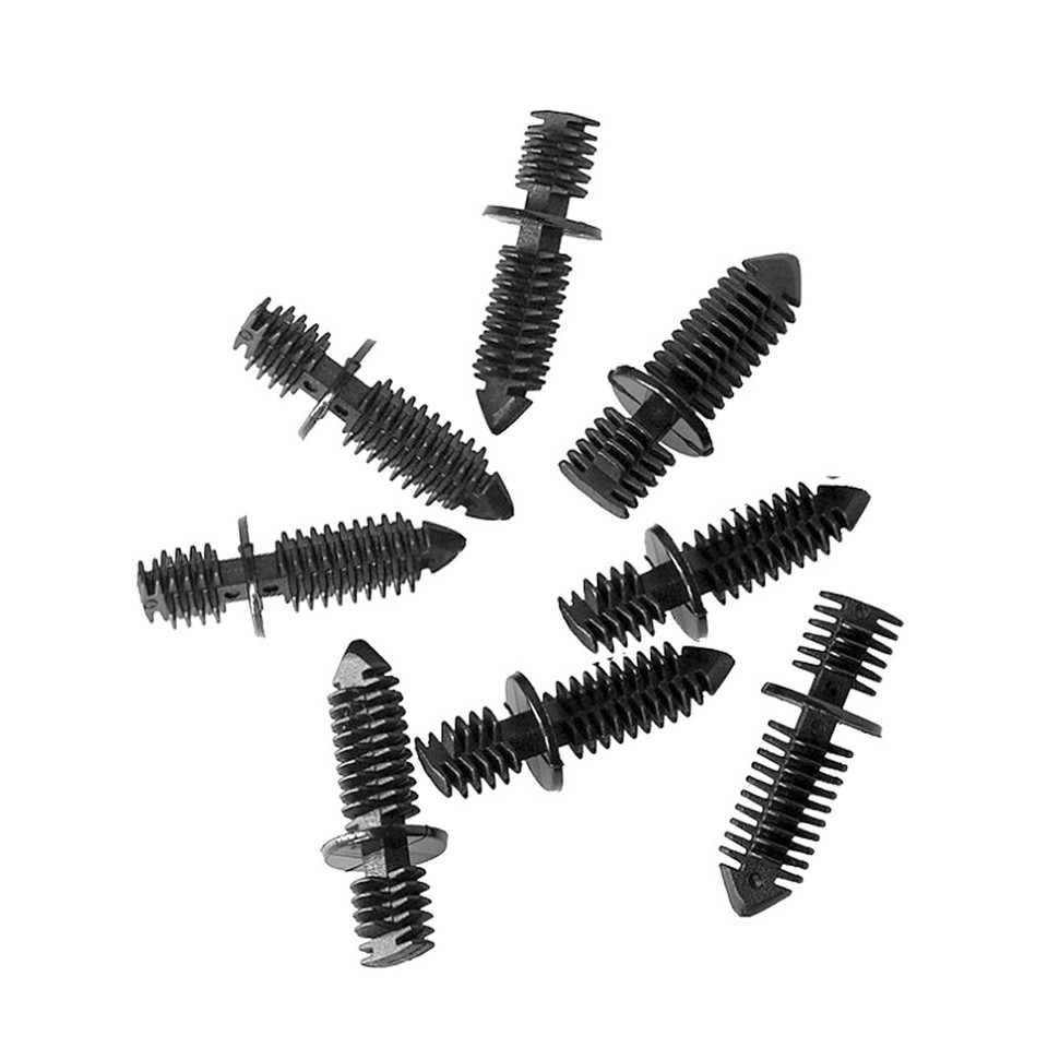 Pack of 500 Double End X-Mas Tree Retainer Black Clips Cars Boats ...