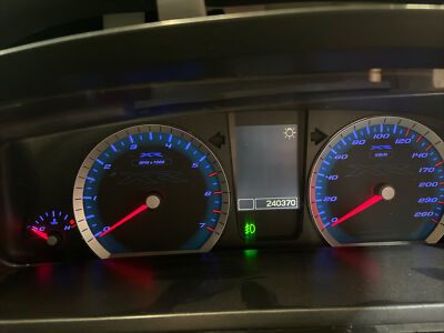 FORD FALCON INSTRUMENT CLUSTER FG SERIES 1 XR CLUSTER - 240,370 KLMS | eBay Australia