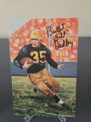 "BULLET BILL" DUDLEY Signed HOF 1992 Goal Line Art Card GLAC - #/5,000 ...