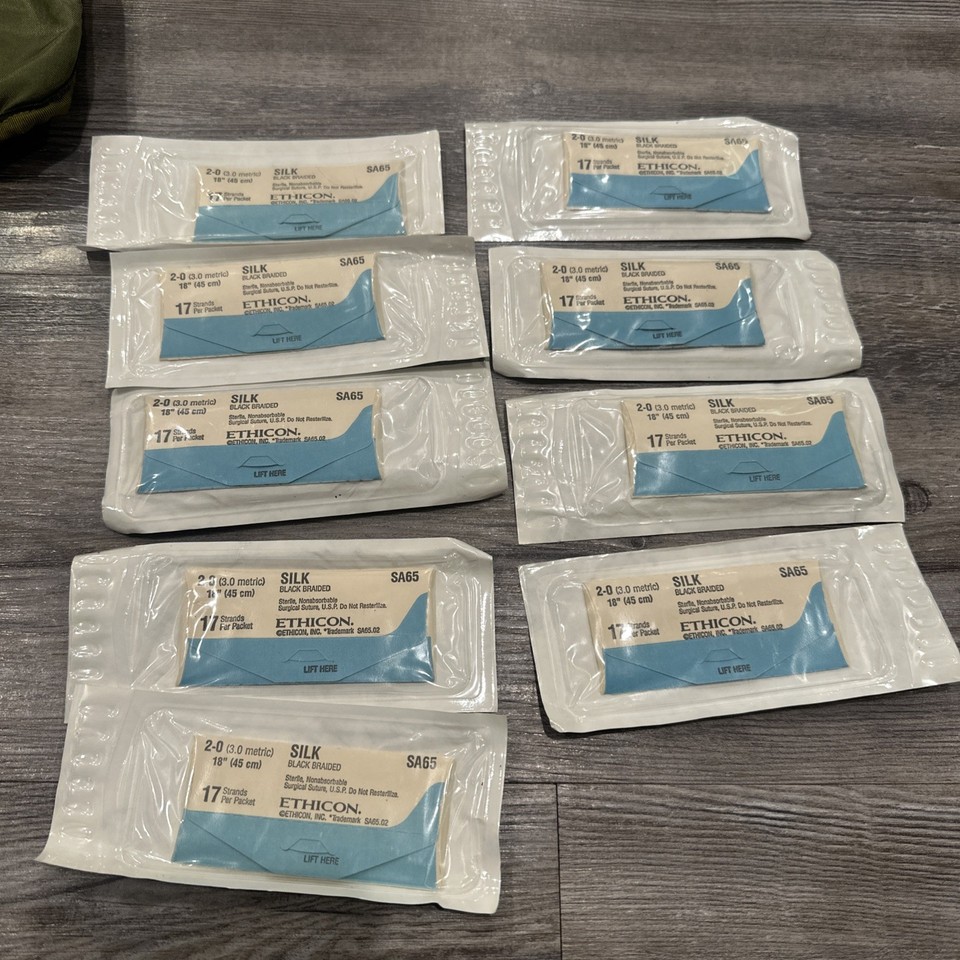 US Military Surgical Instrument Kit Minor Surgery 6545-00-957-7650 w ...