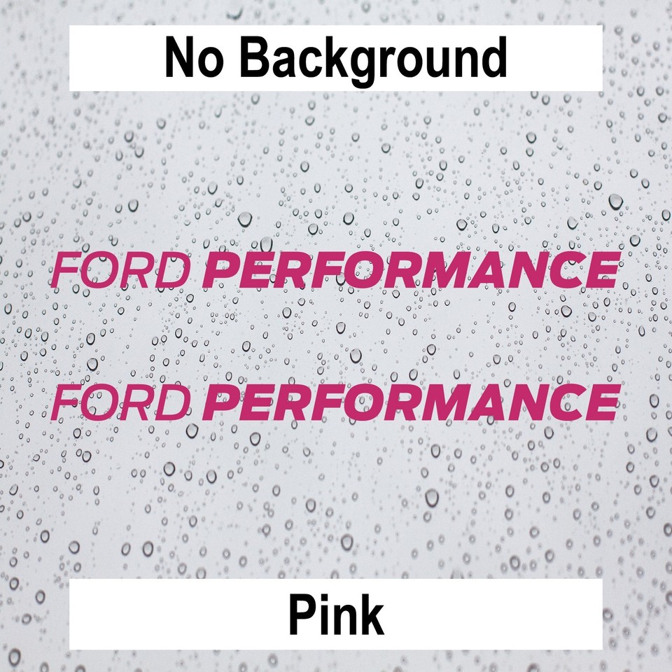 2pcs FORD PERFORMANCE Decal Automotive Vinyl Stickers for Truck Sport ...