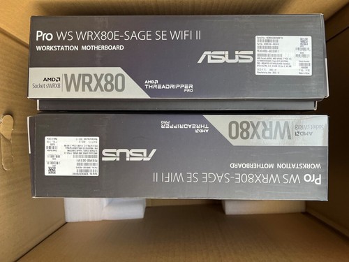 ASUS PRO WS WRX80E-SAGE SE WIFI II sWRX8 AMD WRX80 DDR4 EATX EBB ...