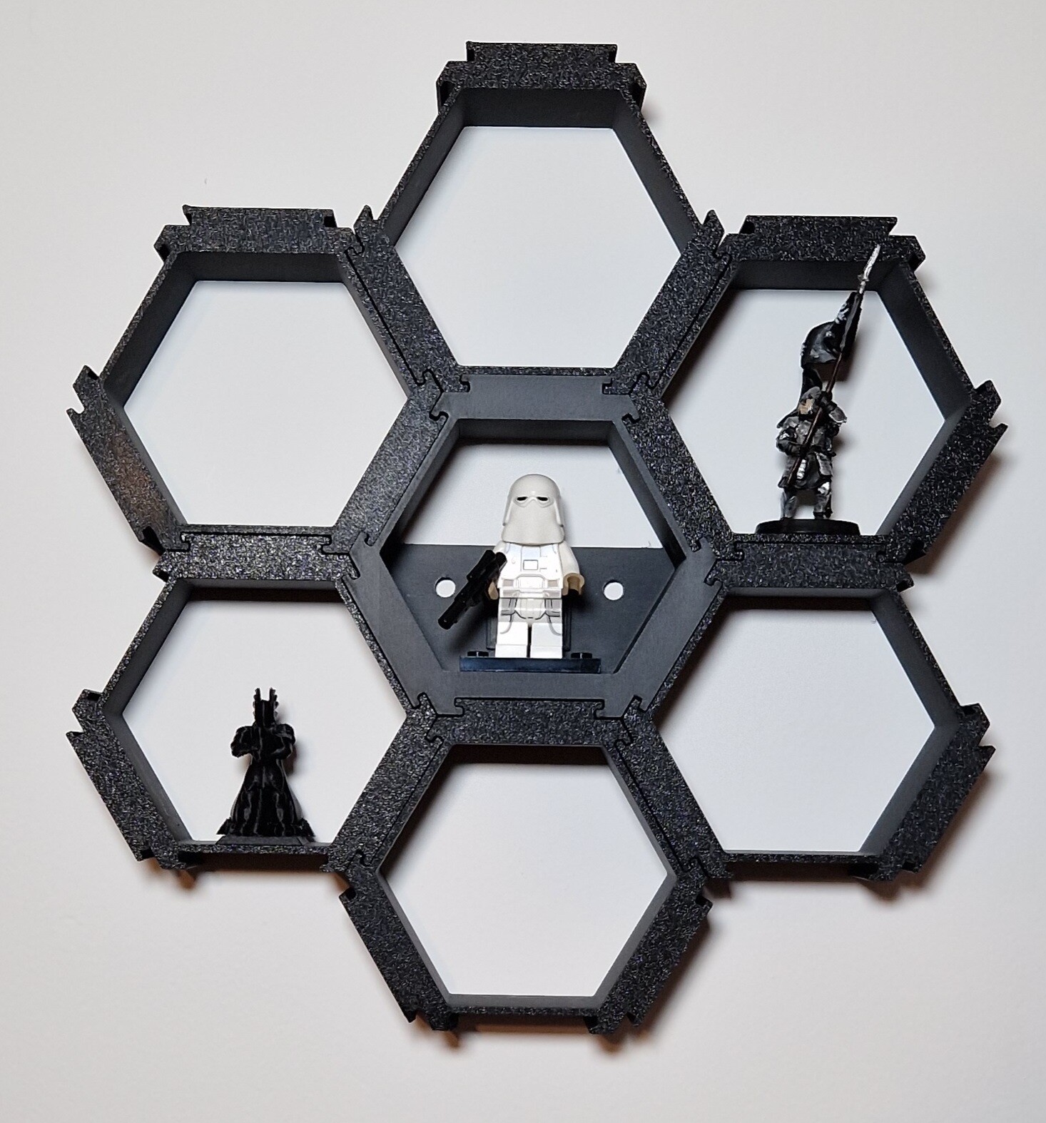 Lego mini figures Hexagon Display Shelves shelf | eBay UK