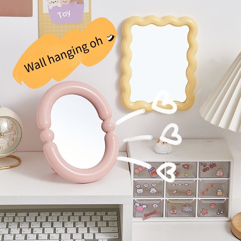 Wall Mountable Candy-colored Mirror High Definition Compact Mirrors ...
