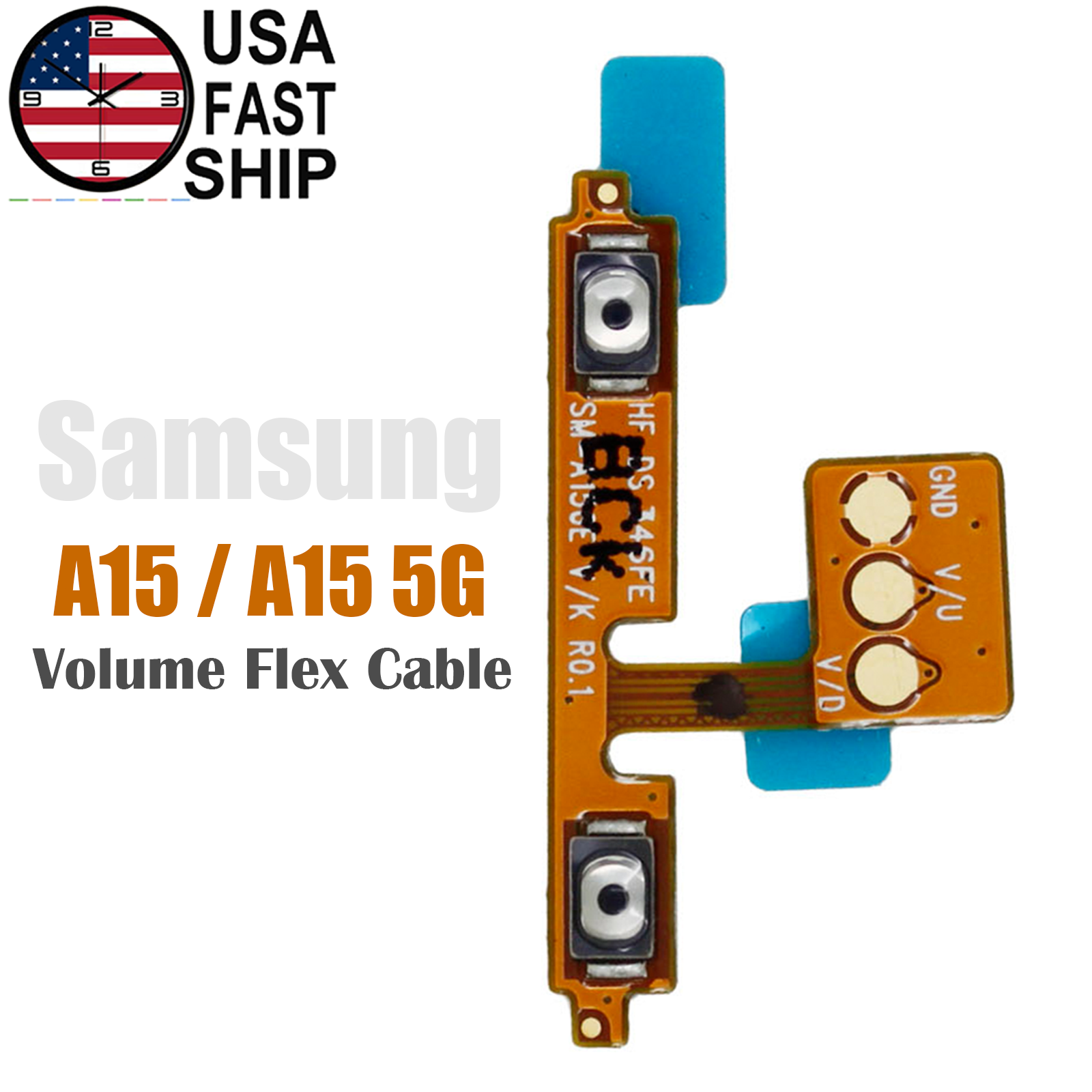 OEM Volume Button Flex Cable Ribbon For Samsung Galaxy A15 4G A155 ...