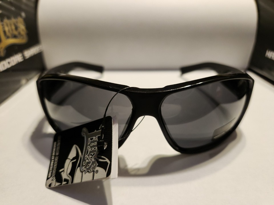 * LOCS Classic Dark Gangsta Rapper Shades OG (Red, Blue, Green, White ...