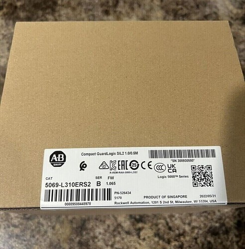 New 5069-L310ERS2 Compact GuardLogix Controller 5069L310ERS2 Free ...
