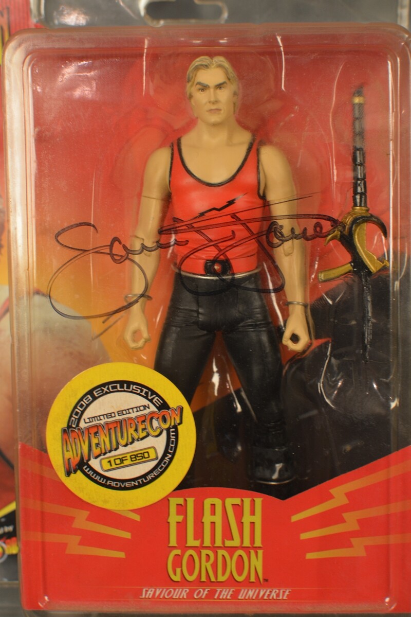 Flash Gordon SIGNED Sam Jones RARE Limited Edition NIB from ...