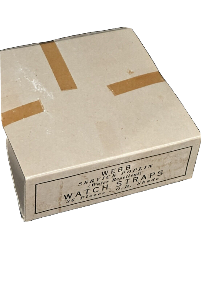 Vintage Trench fixed lugs watch BAND NOS 1/2" 12.7mm USA Military 1 ...