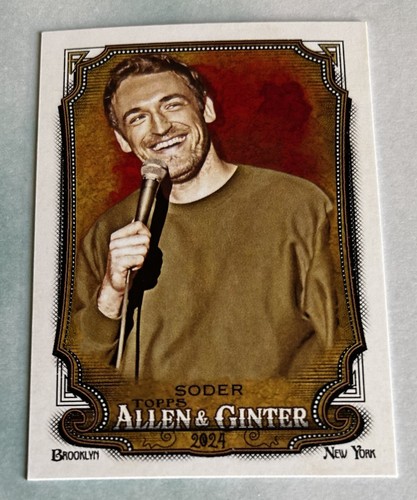 Dan Soder 2024 Topps Allen & Ginter #261 Comedian & Actor | eBay