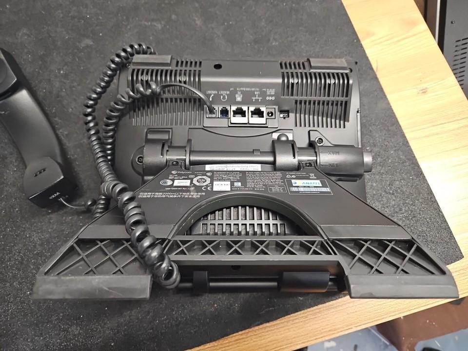 Polycom VVX 1500 IP Video Conference Phone w/ Handset & Cord | eBay