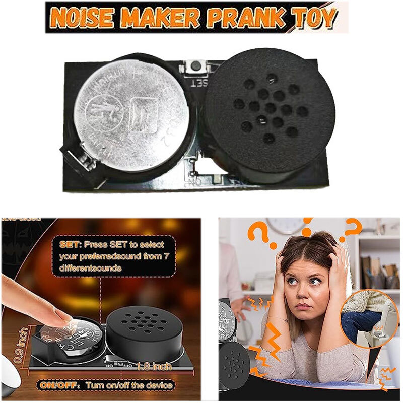 Halloween Prank Toy Mini Noise Maker Metal Material Create Pranks | eBay