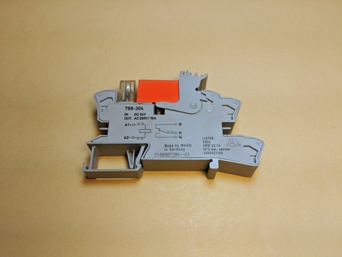 1PC Wago 788-304 DIN Mount Relay w/ Tyco Schrach RT314024 | eBay