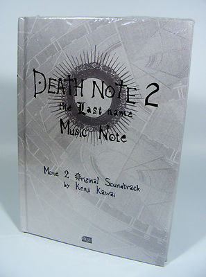 DEATH NOTE 2 THE LAST NAME Music Note Soundtrack CD Album NEU in Folie ...
