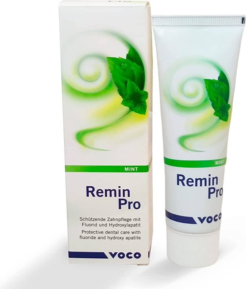 Voco Remin Pro Care Fluoride Hydroxy Apatite Toothpaste 40gm Tube (Free ...