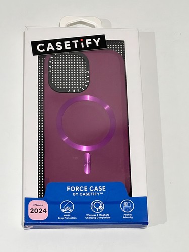 CASETiFY Force Case w/ Magsafe for iPhone 16 - Mulberry OPEN BOX | eBay