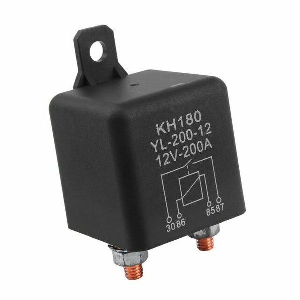 12v 200a Relay 4 Pin Car Auto Heavy Duty Install Amp Style Split ...