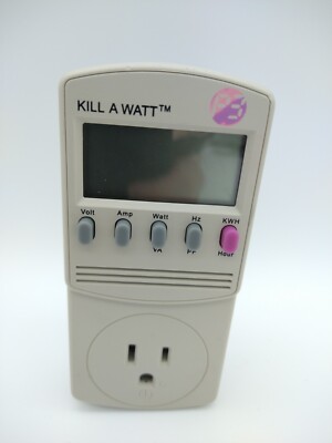 P3 International P4400 Kill A Watt Electricity Usage Monitor Tested ...
