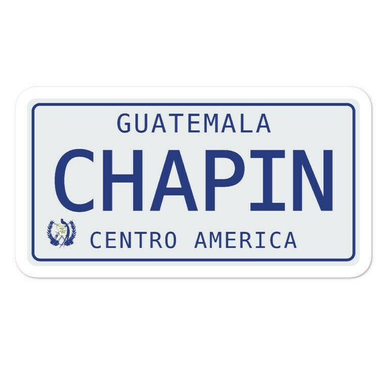 Guatemala Chapin Sticker Quetzal Antigua Tikal Maya Puchica Vos Flag ...
