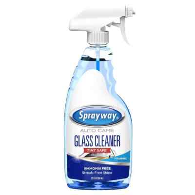 Sprayway Auto Care Glass Cleaner Clinging Formula, Easy To Clean ...