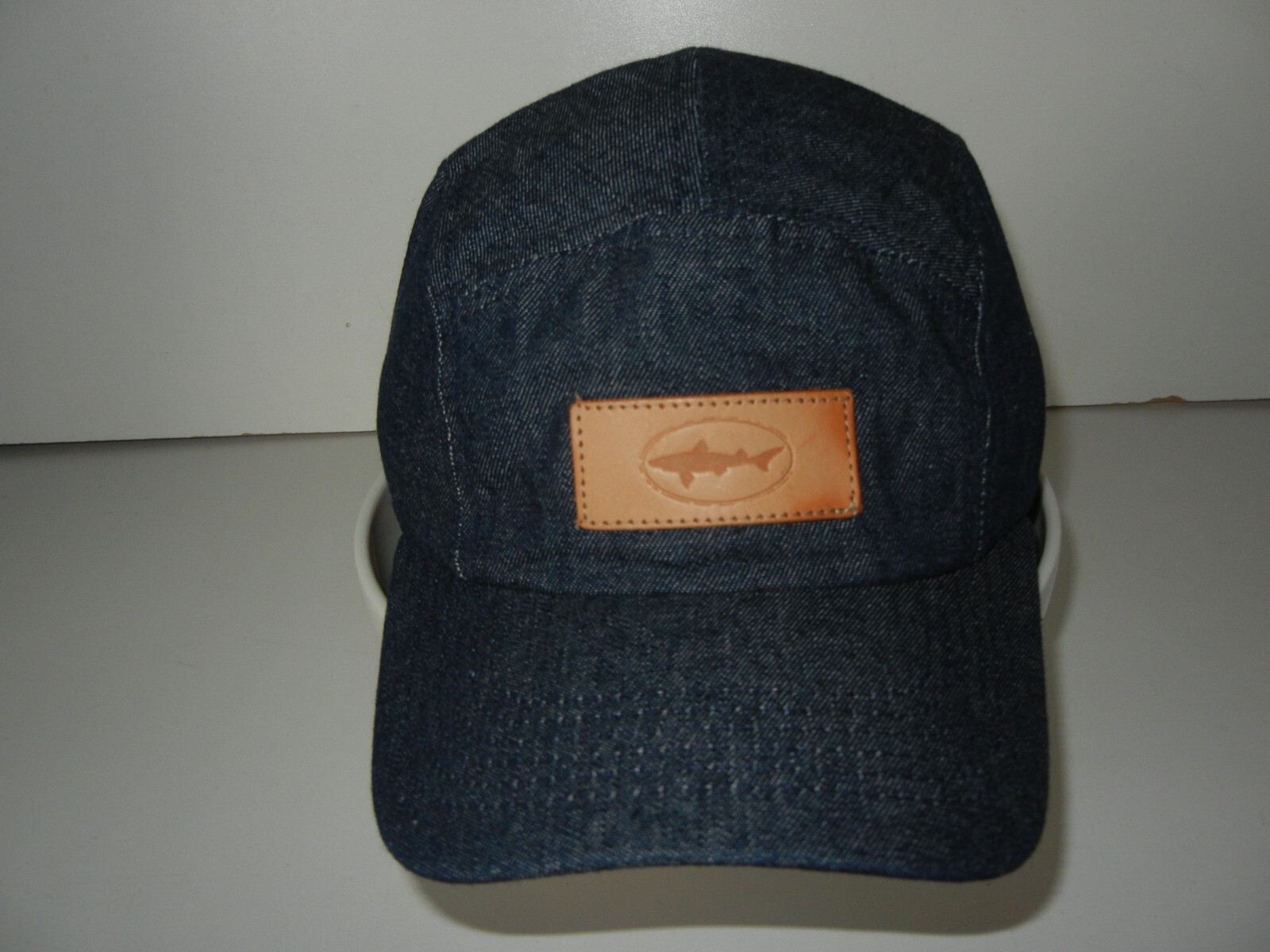 DOGFISH HEAD CRAFT BREWERY Blue Jean DENIM 5-PANEL HAT Beer Brewing ...