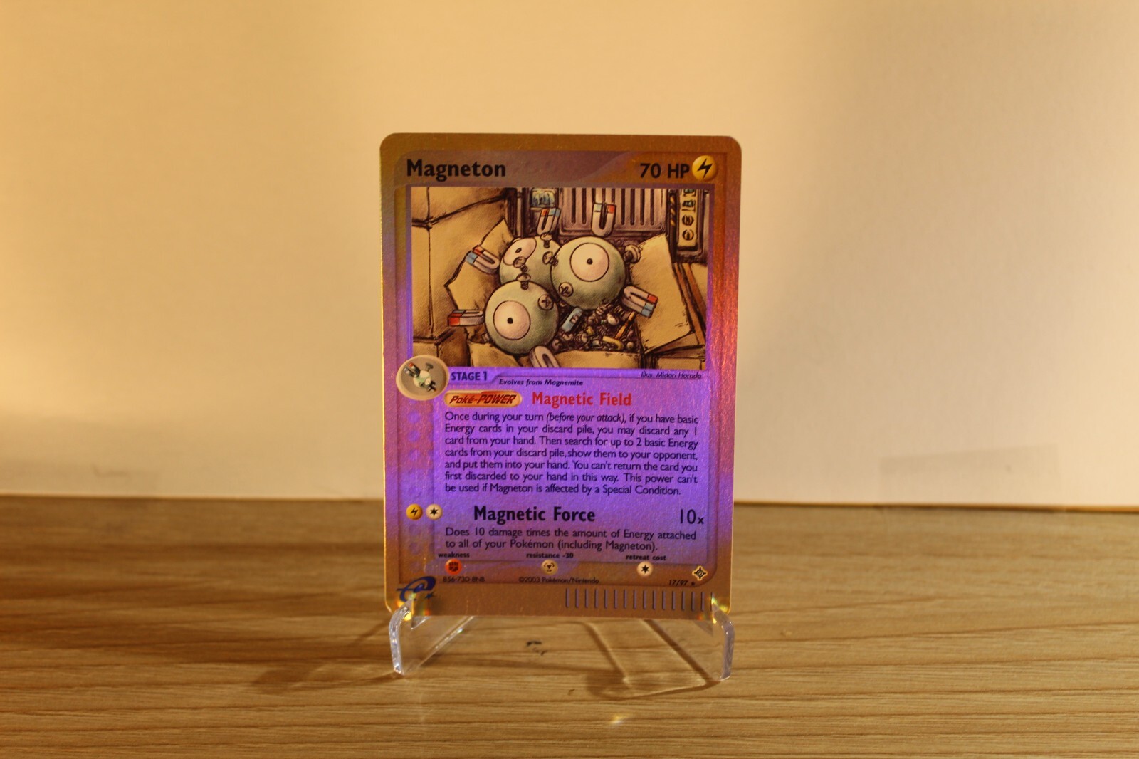 Magneton EX Dragon 17/97 Reverse Holo 2003 Pokemon Card NM | eBay