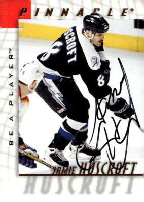 1997-98 BAP Be A Player Autograph #88 Jamie Huscroft Tampa Bay ...