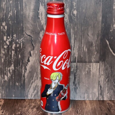 USJ JAPAN One Piece SANJI Coca Cola Bottle Can Empty 2019 L/E Japanese ...