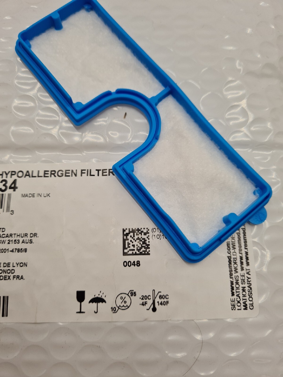 Resmed Airfilter Cpap stellar hypoallergenic filter | eBay UK