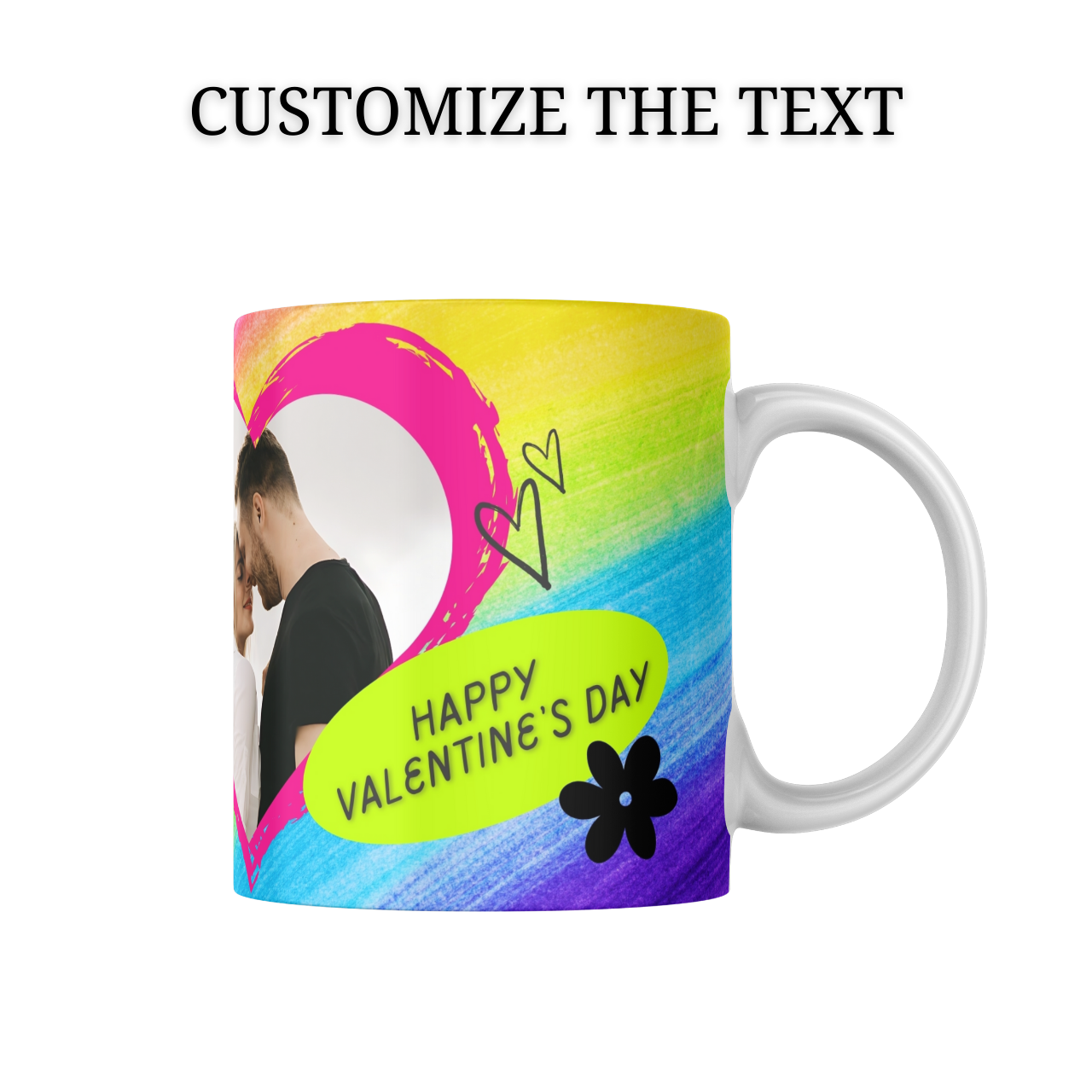Personalized mug with text photo name logo personalized gift funny ...