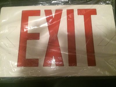 Exit Signs - Faceplate