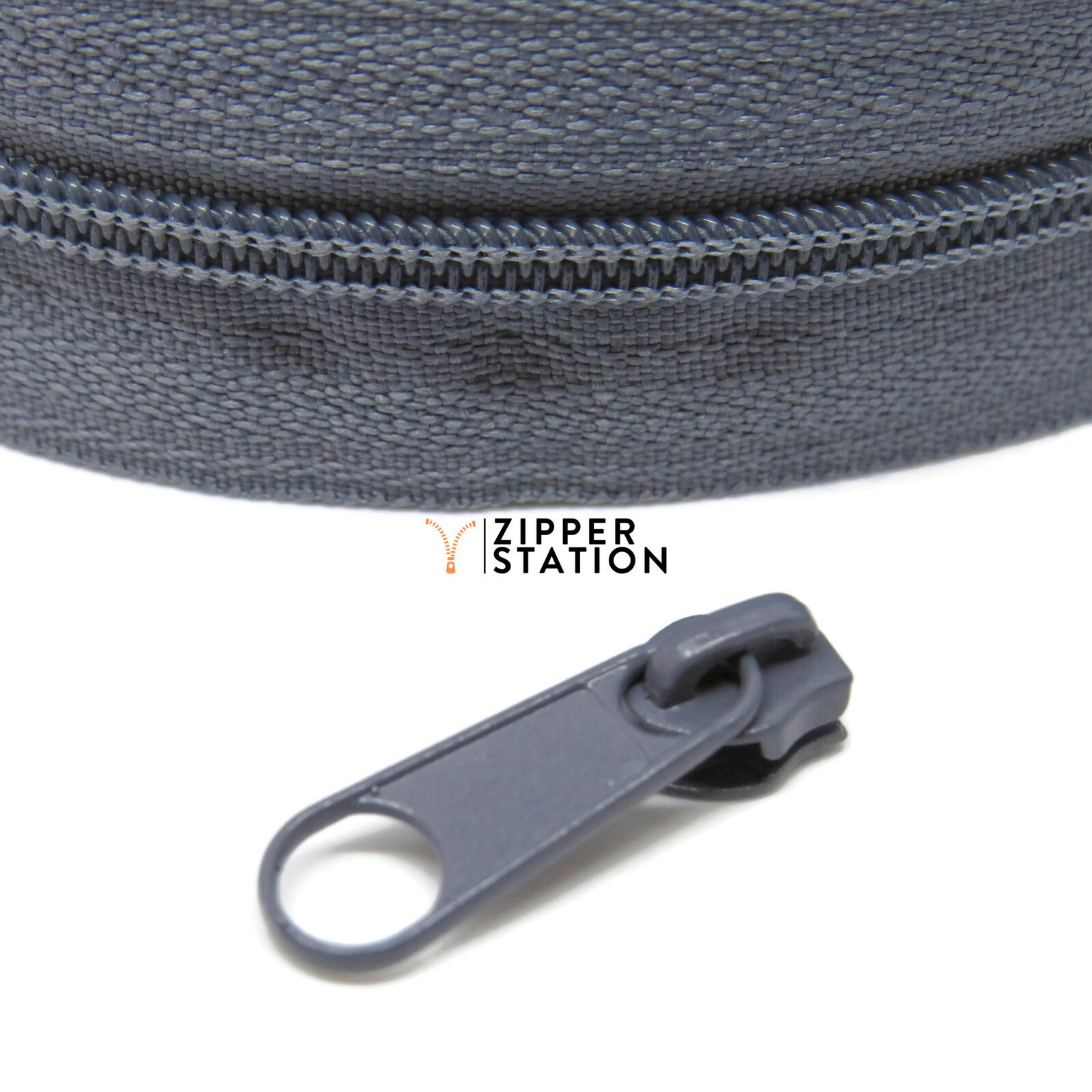 Continuous Zip Chain No3 Weight - Upholstery N3 zipping - 1, 2, 5 or 10 ...