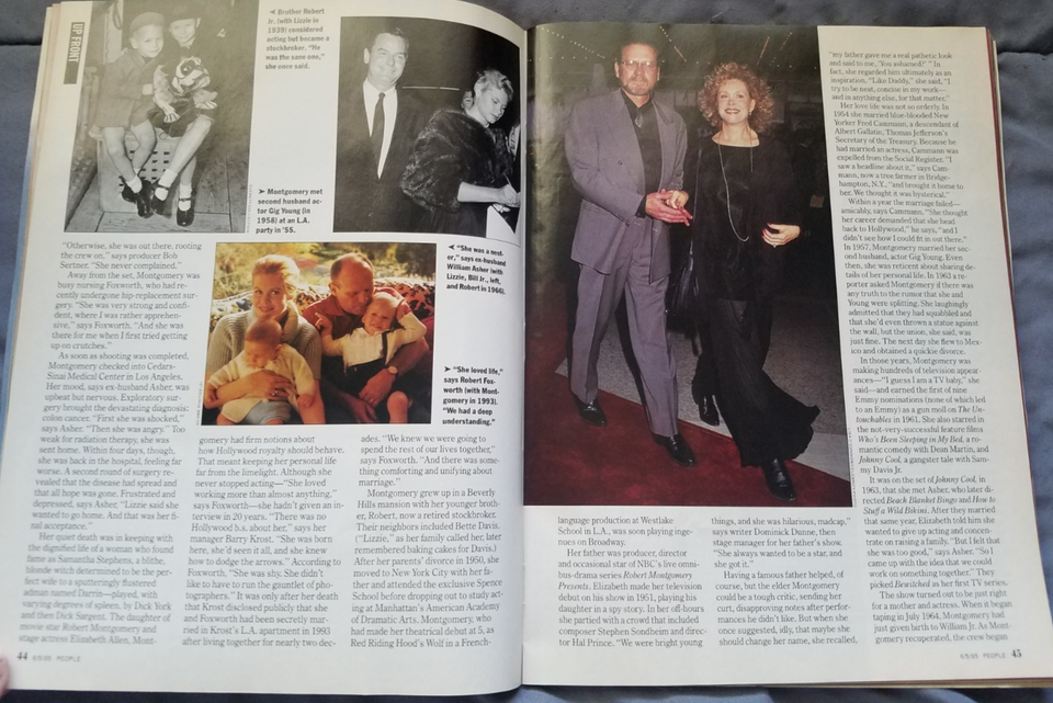 KEANU REEVES - People Magazine - June 5 1995 - Bewitched - Elizabeth ...