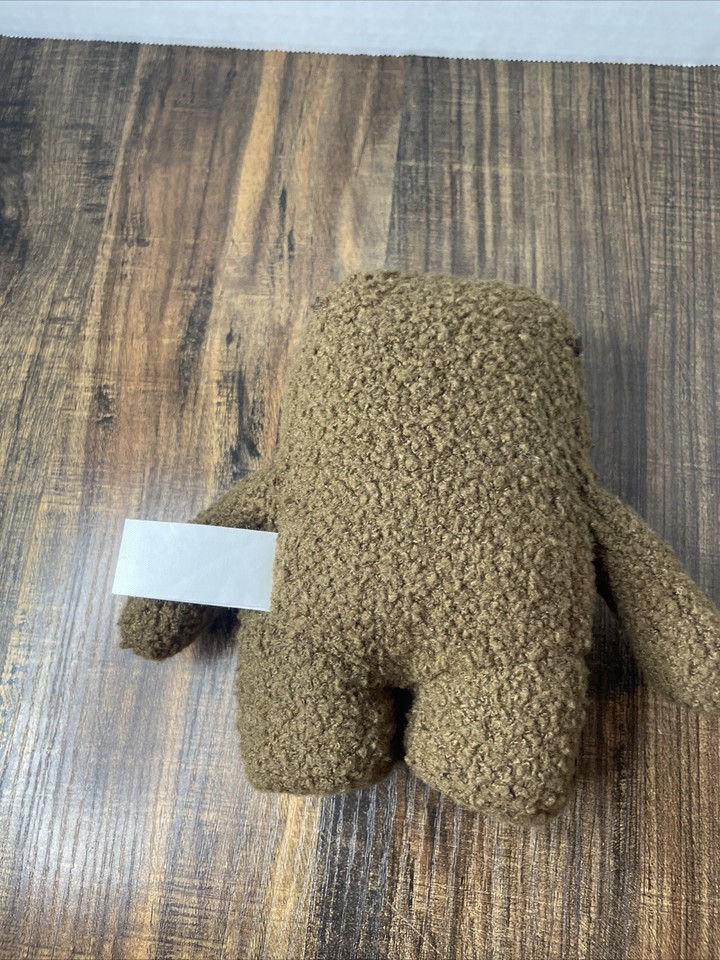 RARE BROWN NERD DOMO 7” WITH GLASSES & BOW TIE PLUSH DOLL (Limited ...