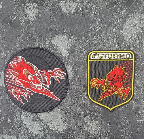 Toppa Patch Scratch 6° Sesto Stormo Ghedi Ricamata con Velcro M.eF ...