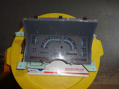 🔥 1989 S10 SPEEDOMETER CLUSTER GUAGE INSTRUMENT ODOMETER ANALOG DASH ...