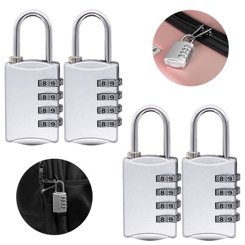 Combination Lock Padlocks Cabinet Storage Four Digit Security Exquisite ...