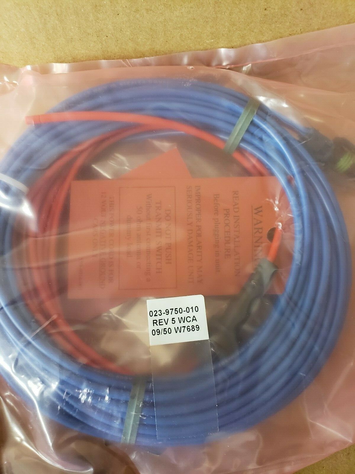 EF Johnson 5300 ES remote Control head Model 023-5500-830 + bracket ...