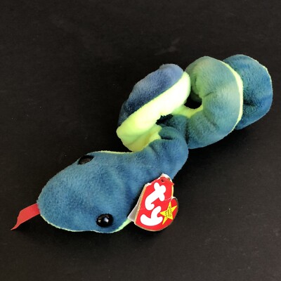 TY Beanie Baby Snake "Hissy" -1997 - PVC Pellets | eBay