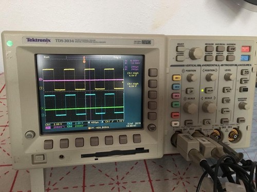 Tektronix TDS3034 4 CH DPO Oscilloscope with 2 Probe - TDS5054B ...