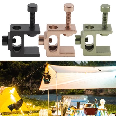 Deck Clamp Deck Torch Clamp Pole Holder Adjustable Mounting Part Garden ...