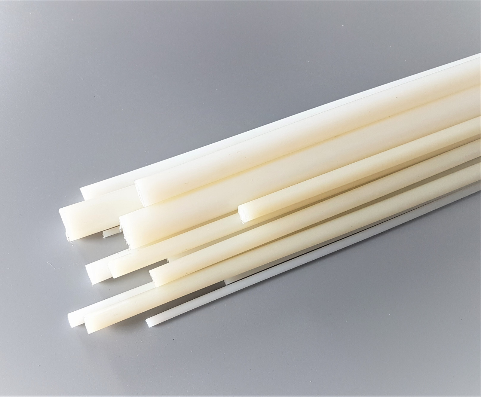 Plastic Rod Bar Round Acetal Acrylic Nylon PTFE 2mm to 30mm Dia ...