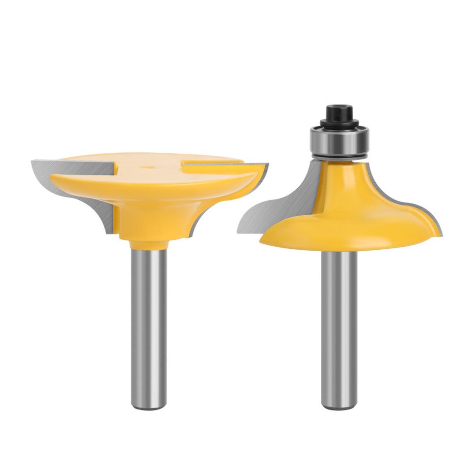 1/2 Shank Medium Ogee Matching Entry Door Profile Joint Router Bit Set ...