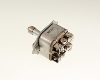 MS25029-2 Eaton Cutler Hammer Toggle Switch DPDT On-(Off=Lever Lock)-On ...