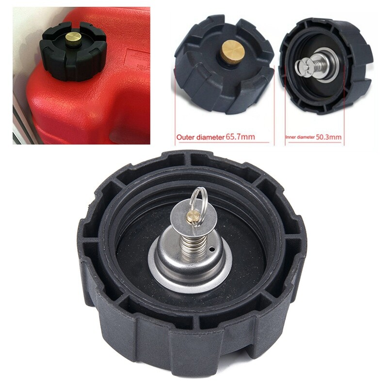 Marine Boat ABS Plastic Gas Cap Fuel Oil Tank Cover for 12L 24L ...