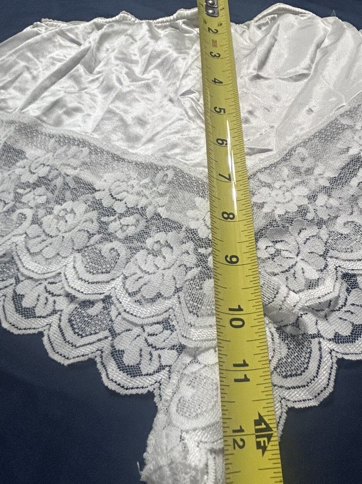 Vintage Maidenform Tap Bikini Lace Panties Union made White Chantel | eBay